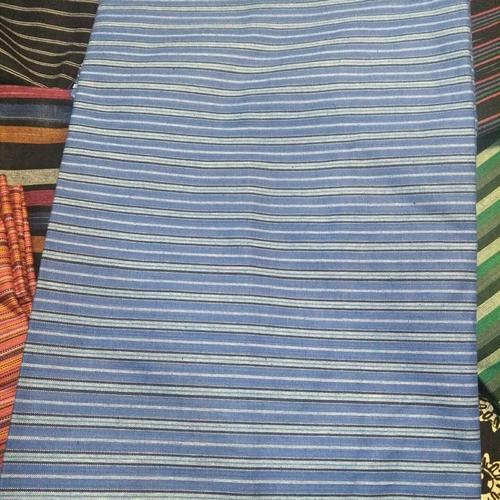 Jual bahan kain tenun lurik halus warna biru indigo adat jogja solo ...