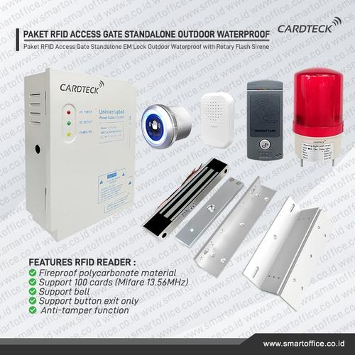 Jual Paket RFID Access Control Outdoor Sliding Gate Swing Gate SOCA ...