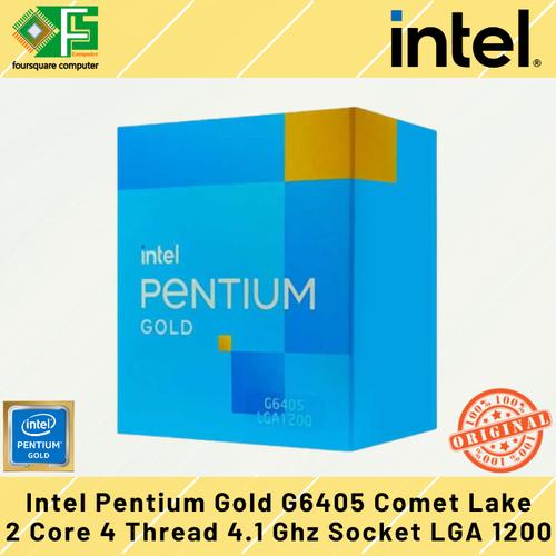 Jual Processor Intel Pentium Gold G6405 Box Baru Garansi Resmi - Kota ...