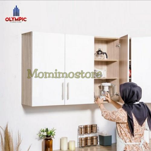 Jual KITCHEN SET ATAS 2 PINTU OLYMPIC RAK DAPUR KABINET ATAS KAD MILLE ...