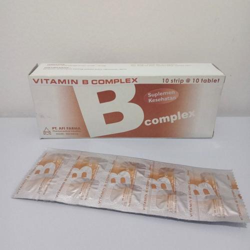 Jual VIT B COMPLEX AFI BOX - Kota Blitar - DistributorFarma | Tokopedia