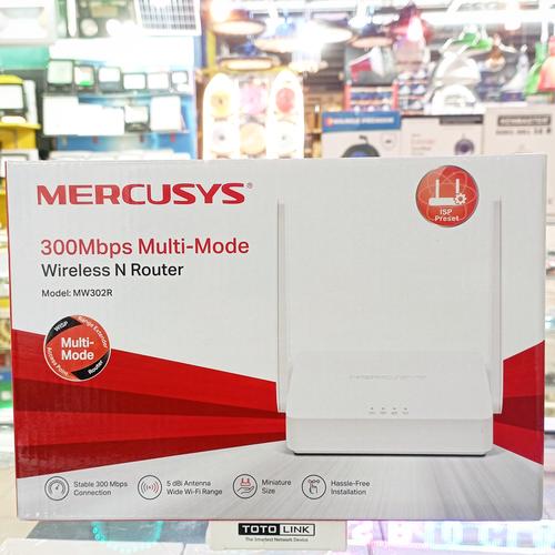 Jual Mercusys MW302R Multi-Mode Wireless N Router 300Mbps - Jakarta ...
