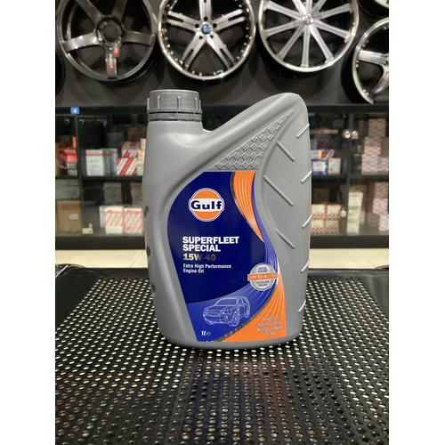 Jual PROMO Oli Gulf Superfleet Sae 15W-40 Api CI-4 Kemasan 1 Liter ...