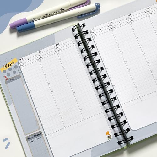 Jual Student Planner Custom Cover / Study Planner / Student Journal ...