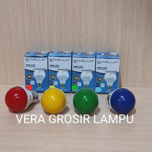 Jual LAMPU LED WARNA 3W / BHOLAM LAMPU 3W WARNA - Biru - Kota Tangerang ...