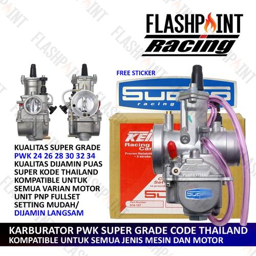 Jual KARBURATOR PWK 24 26 28 30 32 34 SKEP KARBU OEM SUDCO CPO KEIHIN RAVEN - BLACK RAVEN PWK ...