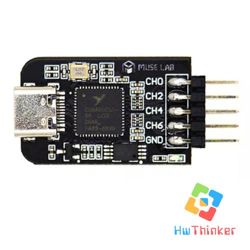 Jual [MuseLab] NanoDLA Logic Analyzer USB Type-C 8CH 24MHz Sigrox ...