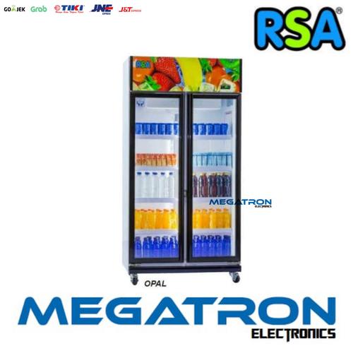 Jual Showcase RSA OPAL 2 Pintu Display Cooler Kapasitas 600 Liter ...