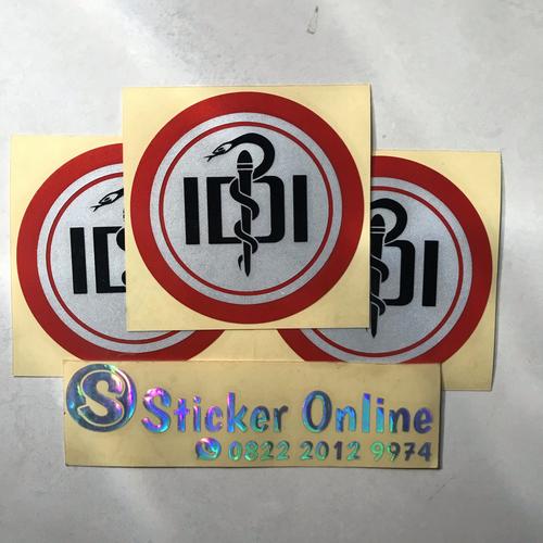 Jual Stiker IDI Ikatan Dokter Indonesia | Sticker Cutting Motor Mobil ...