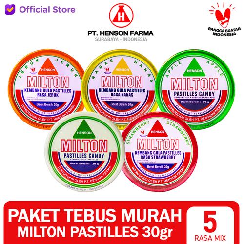 Promo TEBUS MURAH! Permen MILTON PASTILLES Candy 30gr - 5 - Kota ...