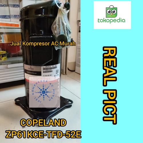Jual Compressor Copeland ZP61KCE-TFD-52E / Kompresor Copeland ZP61KCE ...