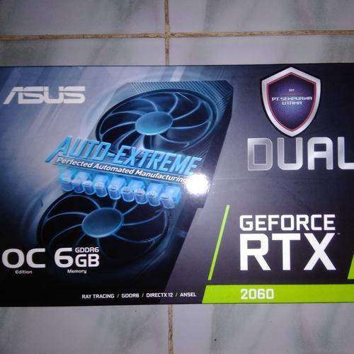 Jual VGA ASUS RTX 2060 DUAL EVO OC 6GB GDDR6 RTX2060 LIKE NEW Kinyis ...