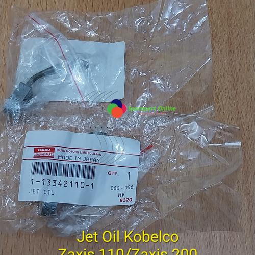 Jual jet oil piston seher isuzu 4bg1t 6bg1t kobelco zaxis110 zaxis 200 ...
