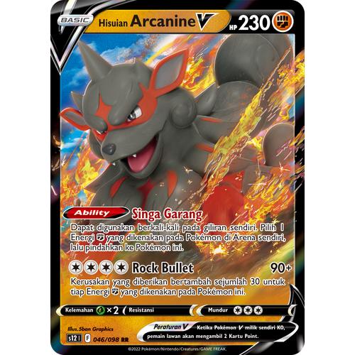 Jual Hisuian Arcanine V S12 Pokemon TCG Indonesia - Kota Surabaya ...