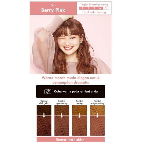 Jual Liese Creamy Bubble Hair Color - Berry Pink - Jakarta Utara ...