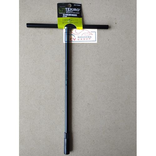 Jual TEKIRO KUNCI SHOCK T HITAM 10MM / TEKIRO T-TYPE BOX WRENCH 10 MM ...