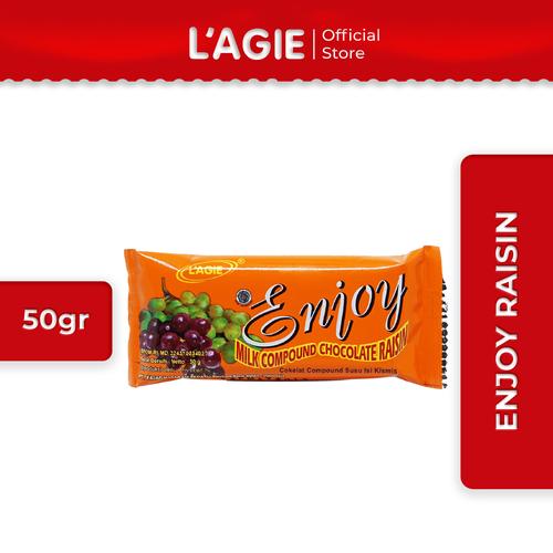 Jual Coklat Batang Isi Kismis Lagie Enjoy Raisin 50gr - Kota Bandung ...