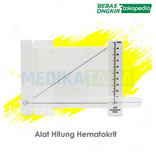 Jual Alat Hitung Hematokrit - Skala Hematokrit - Haematocrit Scale - Jakarta Timur - Medikatama ...