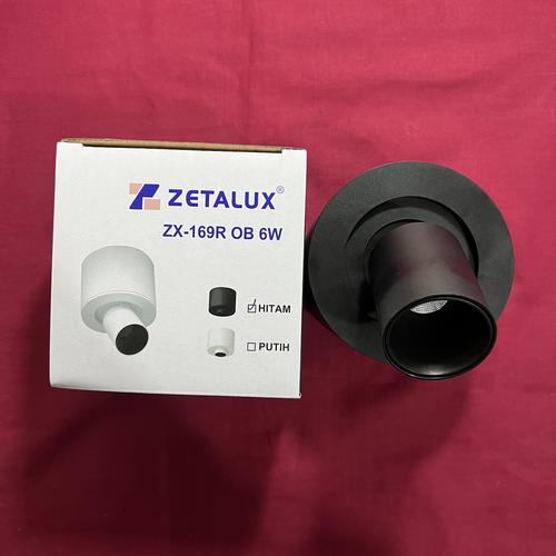 Jual ZX169R Lampu Downlight LED Spotlight Sorot OB Outbow 6w Hitam ...