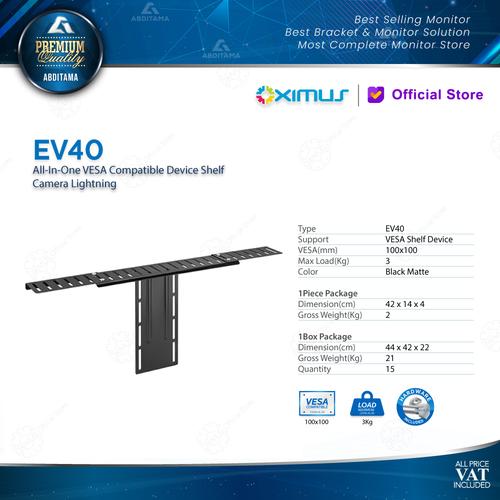 Jual All-In-One VESA Compatible Device Shelf Camera Lightning Oximus ...