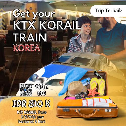 Jual KTX Korea KORAIL 2/3/4/5-Day Pass - Kota Tangerang - tripterbaik tour | Tokopedia