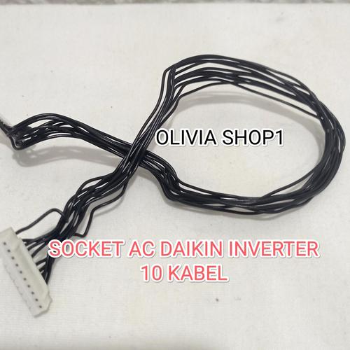 Jual KABEL SOCKET AC DAIKIN INVERTER 10 PIN ORIGINAL - Jakarta Barat ...