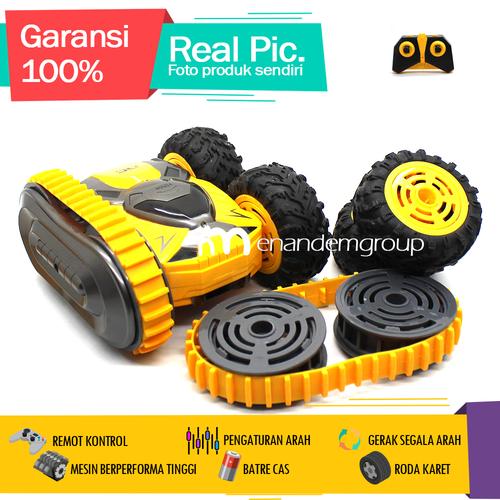 Jual Mainan Mobil Remot Kontrol RC Offroad Climbing Tank Ganti Roda ...