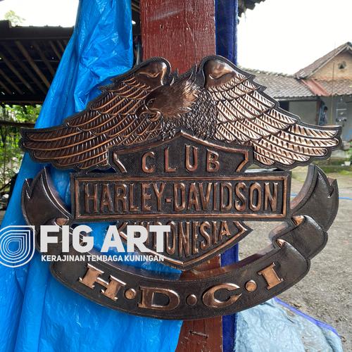 Jual Logo Tembaga Harley HDCI - Kab. Boyolali - Kerajinan Tembaga ...