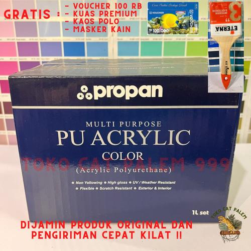 Jual propan pu 786 white gloss,satin,doff 1 liter - Jakarta Barat ...