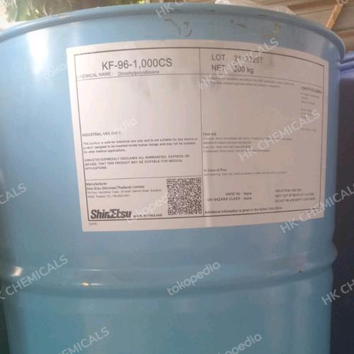 Jual SILICONE OIL / SILIKON OIL 1000 CPS ORIGINAL SHINETSU 1 DRUM 200 KG - Kab. Bekasi - HK ...