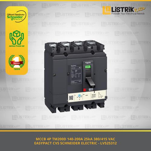 Promo MCCB SCHNEIDER CVS250B 25kA TM200D 4P3D - LV525312 Cicil 0% 3x - Jakarta Timur - MGSSHOP ...