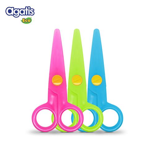 Promo Agatis - Gunting Anak Plastik Warna Neon - Neon Yellow - Jakarta ...