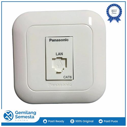 Jual Modul data Cat6 Soket data Outlet WEJ24886 panasonic - Saklar ...