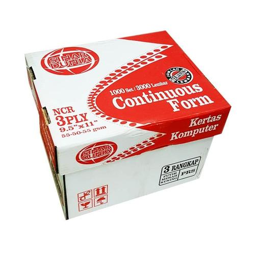 Jual Sidu kertas continuous form paper NCR 9,5 x 11 1 2 3 4 5 ply ...
