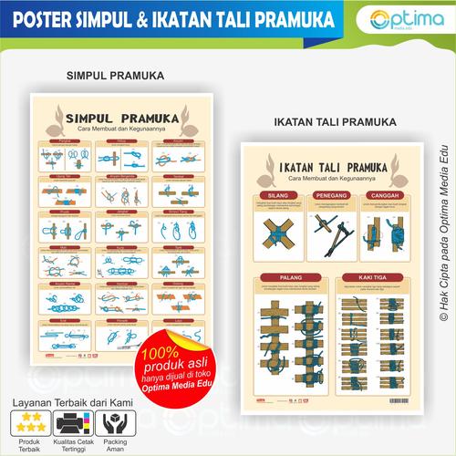 Promo Poster Simpul dan Ikatan Tali Pramuka SD, SMP, SMA - Simpul ...
