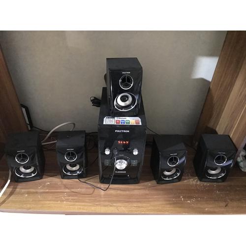 Jual HOME THEATRE POLYTRON AUDIO PHT 551 VIDIO USB OUT 5.1 SPEAKER ...