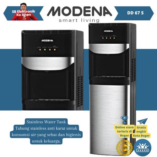 Jual Modena Water Dispenser DD67S - Hitam Stainless Water Tank - Kota ...
