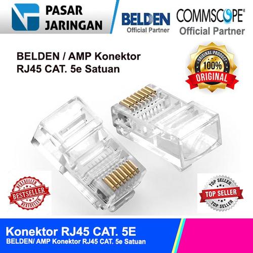 Jual BELDEN/ AMP Konektor RJ45 CAT. 5e Satuan - Jakarta Pusat - Pasar ...