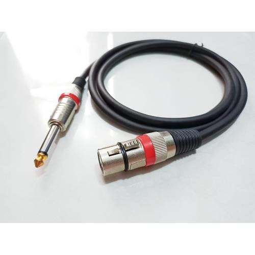 Jual Kabel Audio Kabel Mic Canon Xlr Female ke Jack Akai Mono 50cm - 20 ...