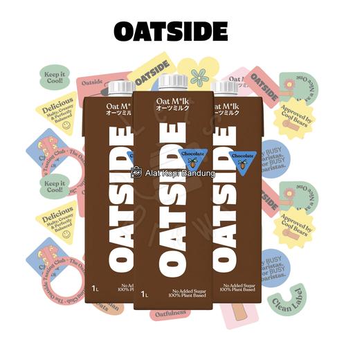 Jual Oatside Oat Milk 1L / Susu Oat Gandum Lactose & Dairy Free (3 ...