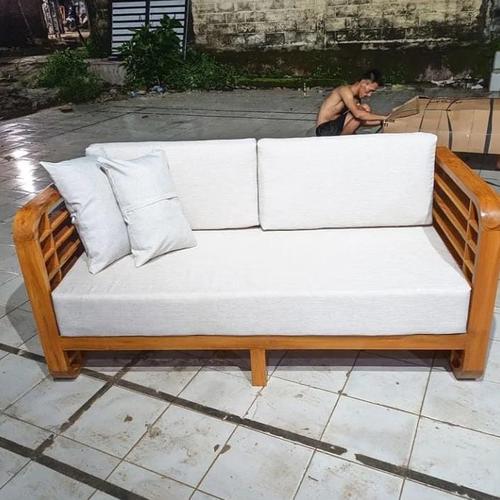 Jual sofa kayu jati minimalis - Kab. Jepara - sofakreasi_jepara | Tokopedia