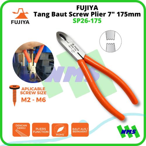 Promo Tang Pembuka Baut Screw Plier 7 Inch 175mm SP26-175 FUJIYA Japan ...