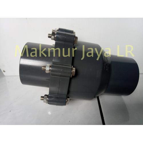 Jual CHECK VALVE 3/4 1 11/4 11/2 2 21/2 3 4 inch PVC KDJ Tusen Klep ...