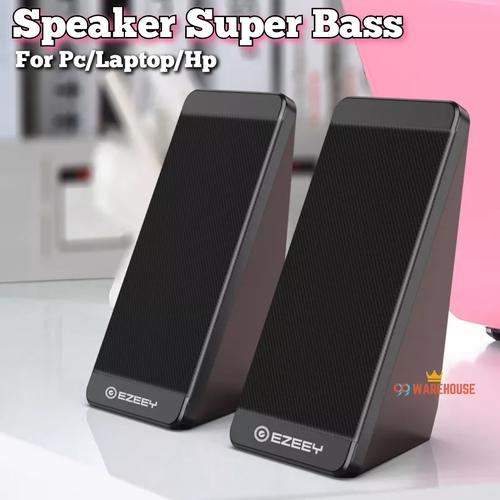 Jual Speaker PC Bass Super USB Laptop Komputer Multimedia Mini Stereo 2 ...