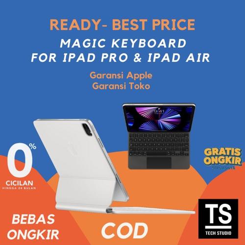 Jual Apple Magic Keyboard 11” 12.9” for iPad Pro M2 M1 iPad Air 10.9 - White Inter, iPad Pro 11 ...