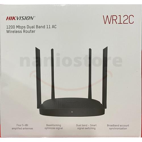 Jual Hikvision DS-3WR12C Wireless Router Hikvision 1200 Mbps Dual Band ...