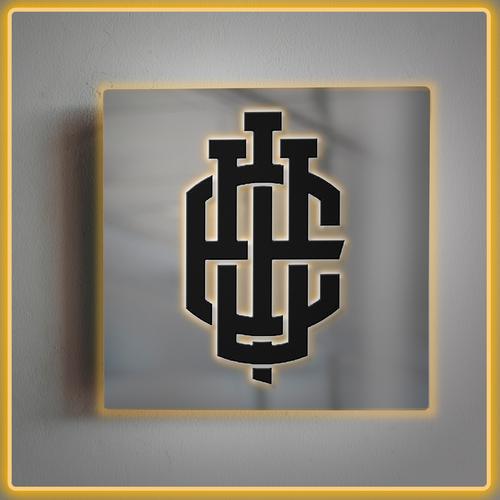 Jual Premium Signage Box Backlight Logo Dekorasi Dinding Ukuran 20X20 ...