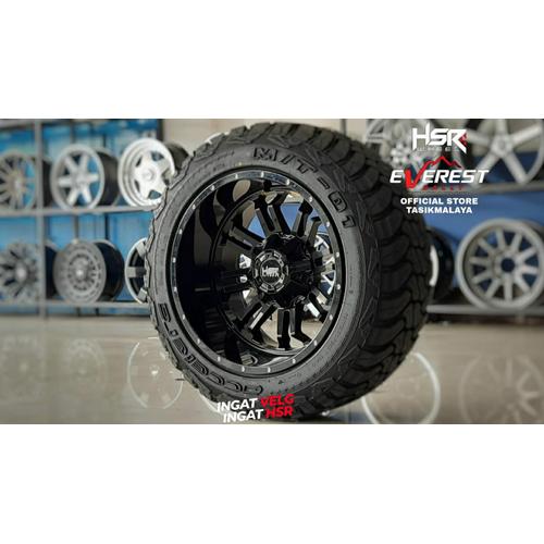 Jual Velg Mobil Triton R20 HSR FG SELOR RING20 LEBAR 12+BAN 33 12,5 R20 ...