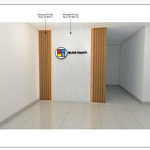 Jual backdrop papan hpl custom minimalis modern - Kota Tangerang ...