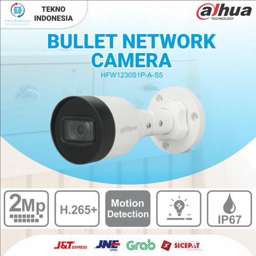 Jual Dahua IPC HFW1230S1P-A S5 2MP Audio Mic Bullet IP Camera HFW1230S1 ...